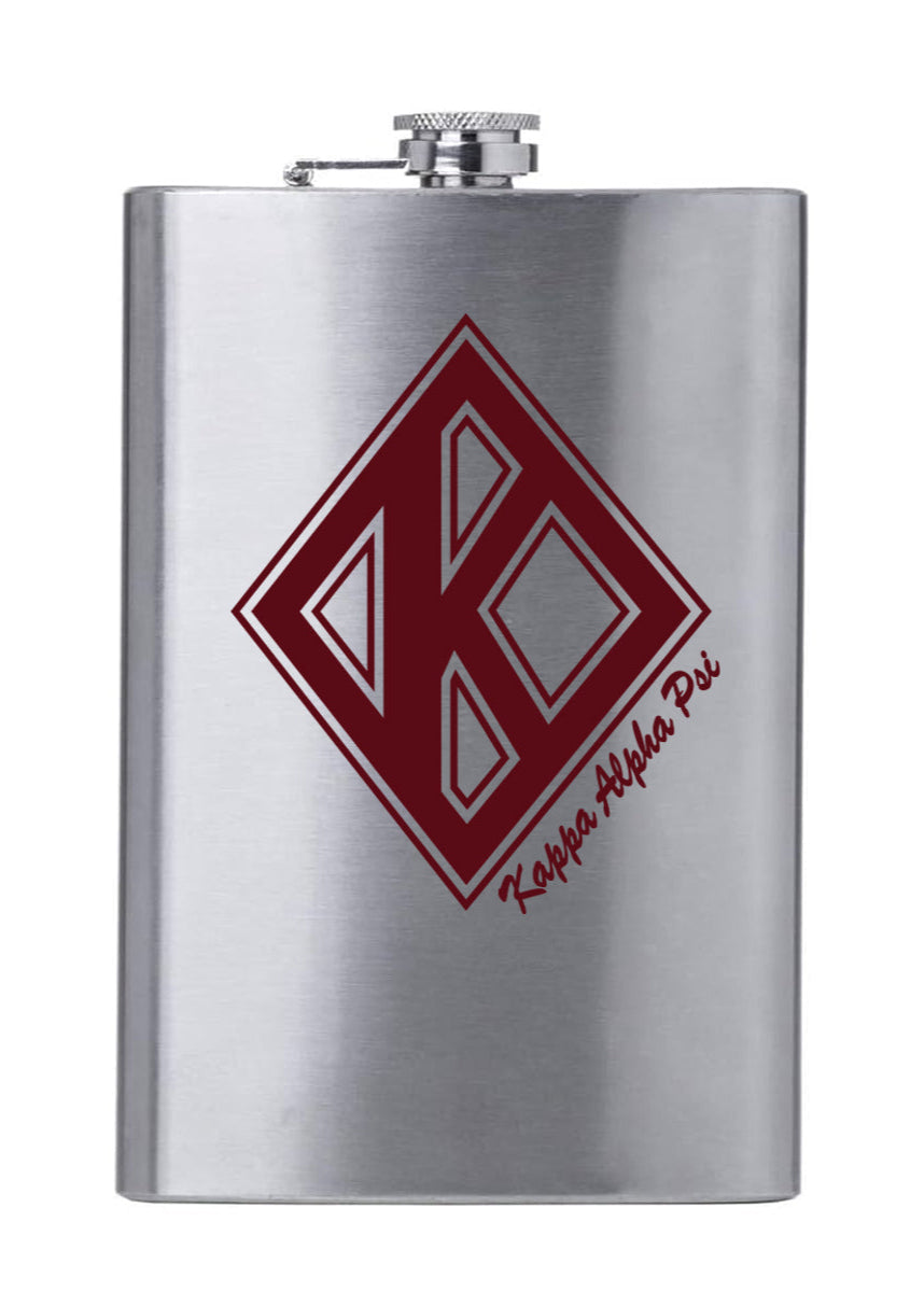 Kappa Alpha Psi Diamond K Stainless Steel Flask – Nupemall