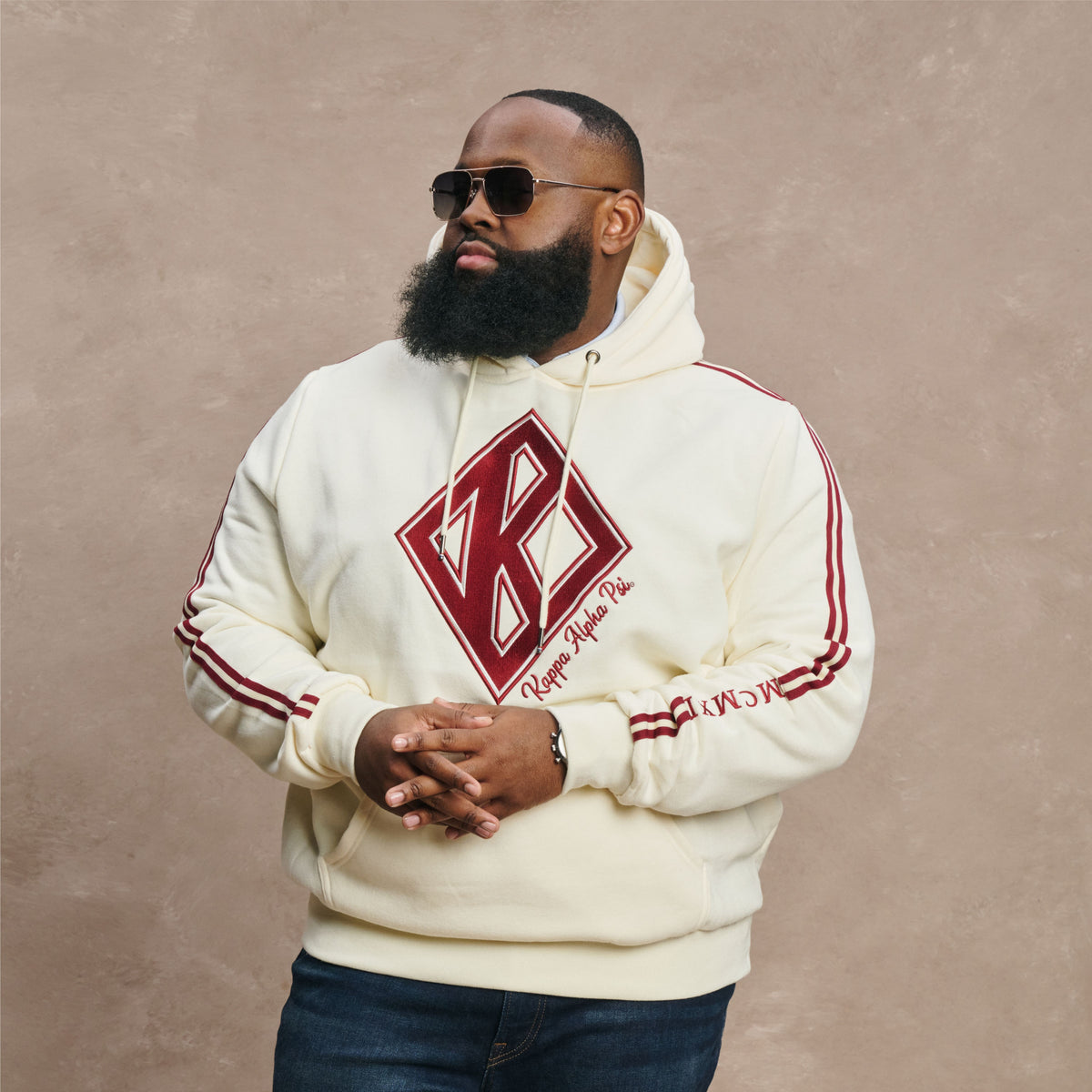 Kappa Alpha Psi Diamond K Striped Hoodie – Nupemall