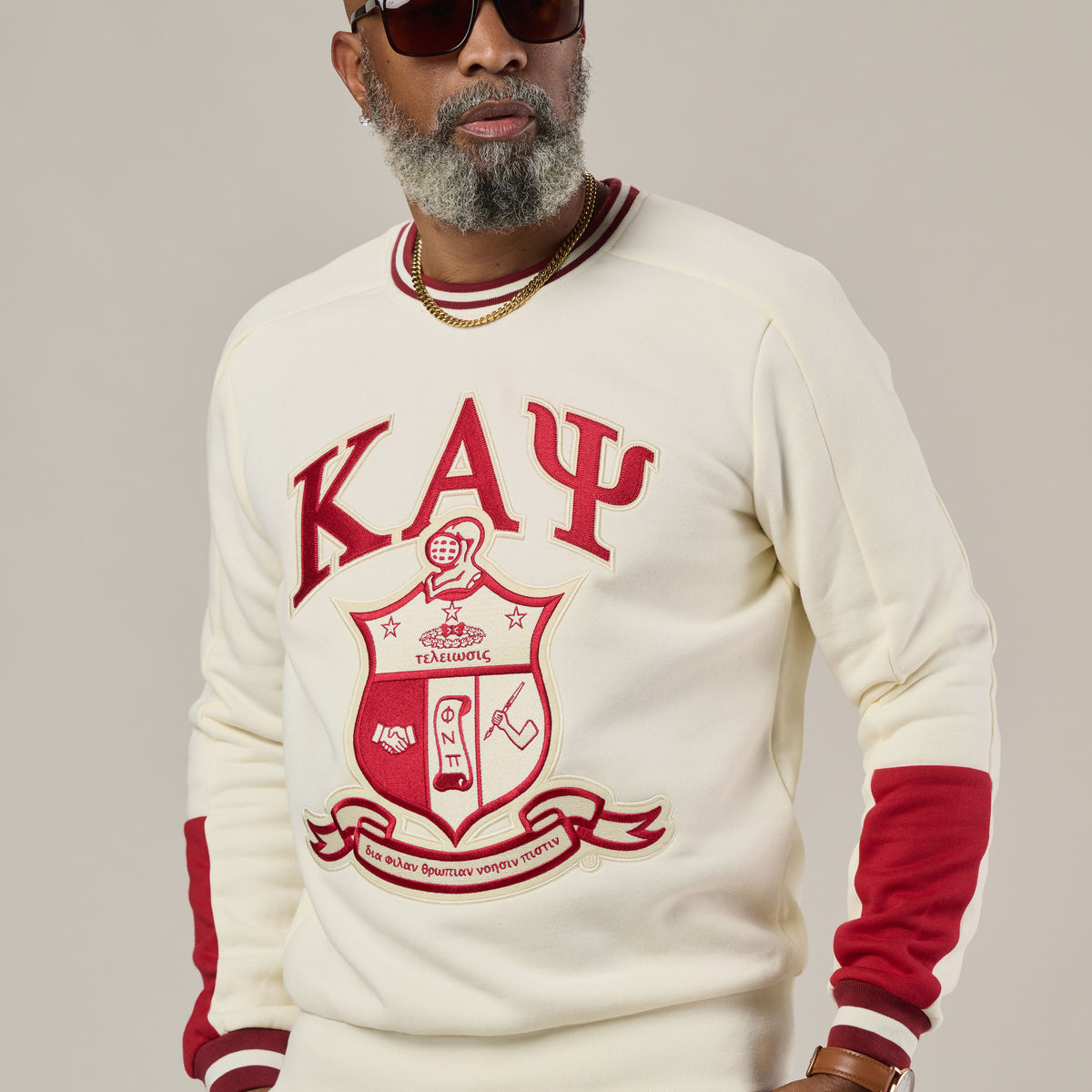 Kappa Alpha Psi Vintage Color Block Crew Neck – Nupemall