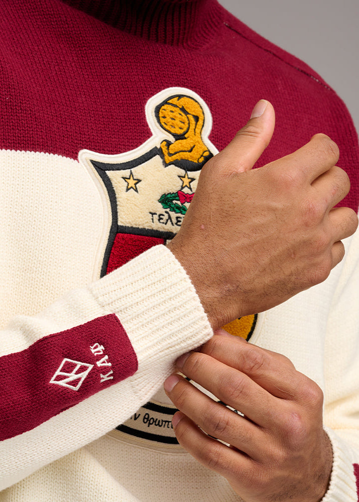 Kappa Alpha Psi Coat of Arms MCMXI Turtleneck Sweater-FINAL SALE – Nupemall