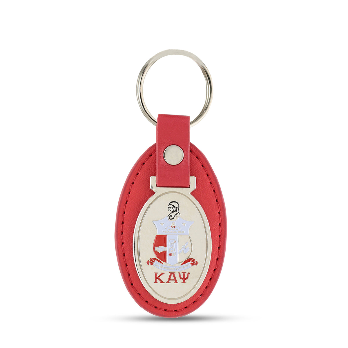 Kappa Alpha Psi Coat of Arms Leather Keychain – Nupemall