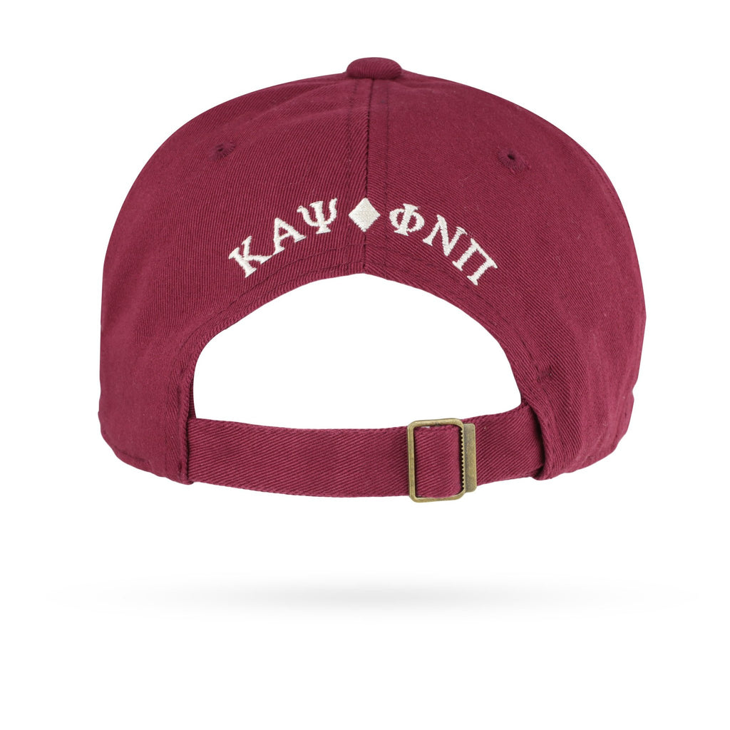 Kappa Alpha Psi 50 Year Member Adjustable Dad Cap (Krimson or Cream ...